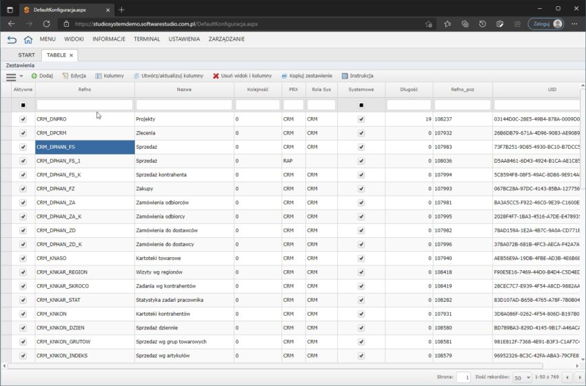 Konfigurator - StudioSystem